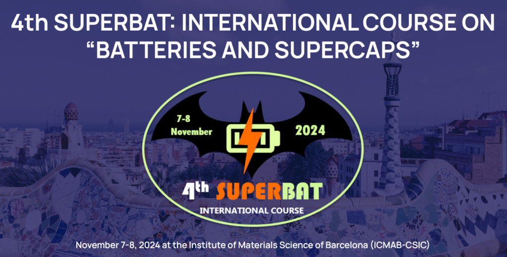 4º Curso Internacional de Baterías y Supercaps SUPERBAT - Clickmica